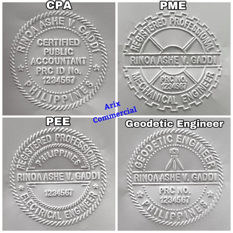 Dry Seal Machine Engraved Only 2-3 days production for Profession, 3-5 days for Logo/Customized ...