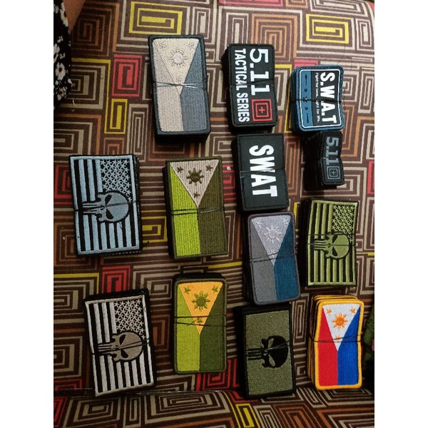 patches (embroid)(rubberized) | Shopee Philippines