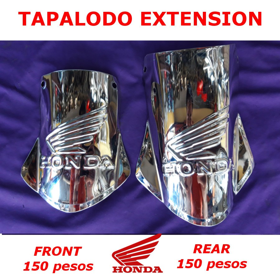 TMX Fender Extension, Tapalodo Extension VJ Wings FLAT STYLE | Shopee ...