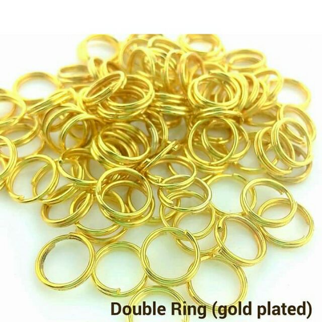 DOUBLE METAL RING/JUMP RING ORDINARY RING(20grms) | Shopee Philippines