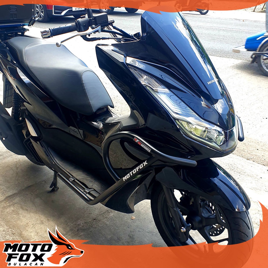 Honda PCX 160 Crash Guard - Red Motoshield | Shopee Philippines