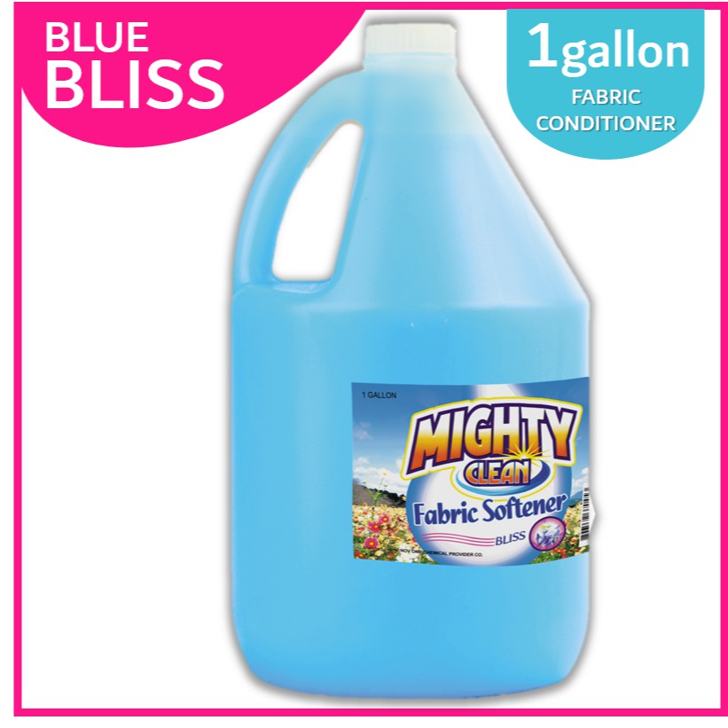 Mighty Clean Fabcon Blue Bliss - FS Blue 1 GALLON | Shopee Philippines