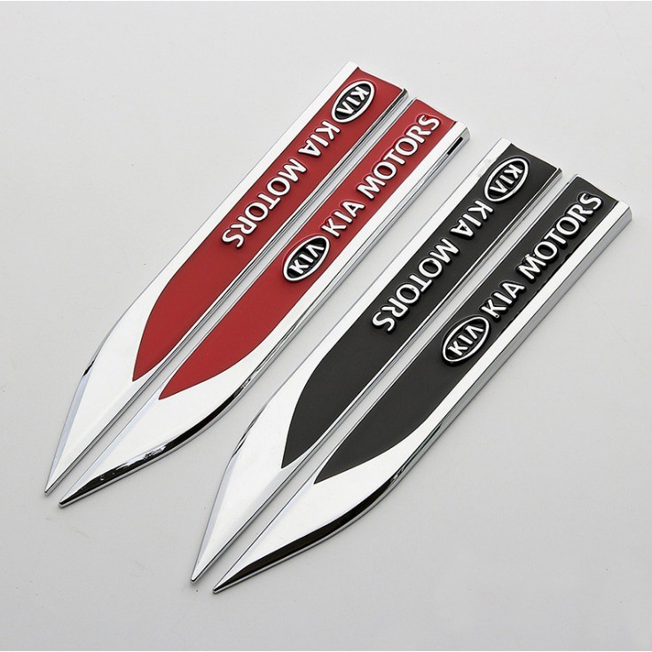 Set of 2 car stickers MC018 (KIA) | Shopee Philippines