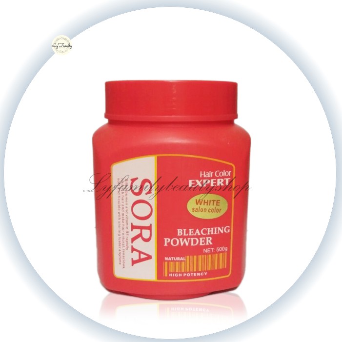 Sora hair Bleach Bleaching Powder 500g( White / blue) | Shopee Philippines
