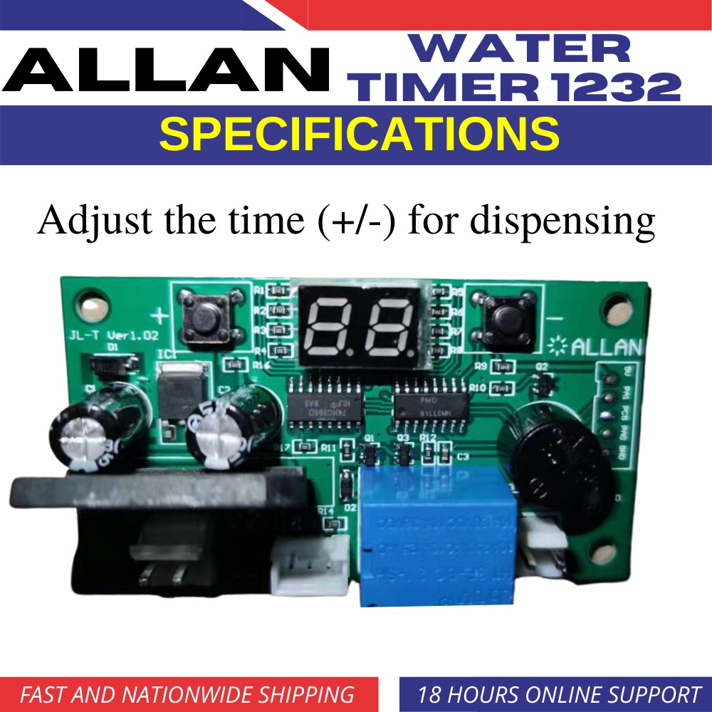 Allan Superstore Water Timer 1232 for Automatic Tubig Machine / Vendo ...