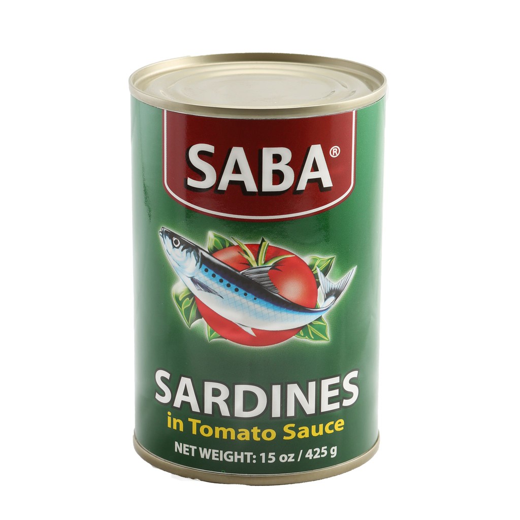 Saba Sardines in Tomato Sauce 425g | Shopee Philippines