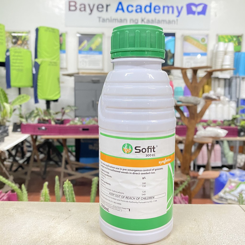 SOFIT PRETILACHLOR 300 EC PRE-EMERGENT HERBICIDE (1L/500mL) | Shopee ...