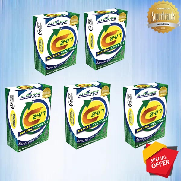 PROMO 5 Blister Pack C24/7 SUPPLEMENT NEW ( 150 CAPSULES ) | Shopee Philippines