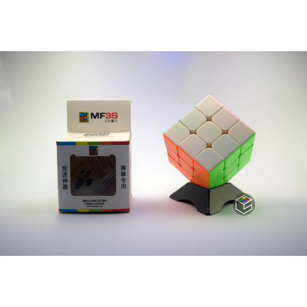 PCS | 3x3x3 | MOFANG JIAOSHI 3X3 MF3S STICKERLESS Rubiks Speed Cube ...