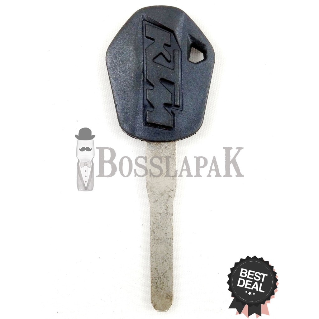 Duplicate key blank engraved KTM Rubber motorbike key | Shopee Philippines