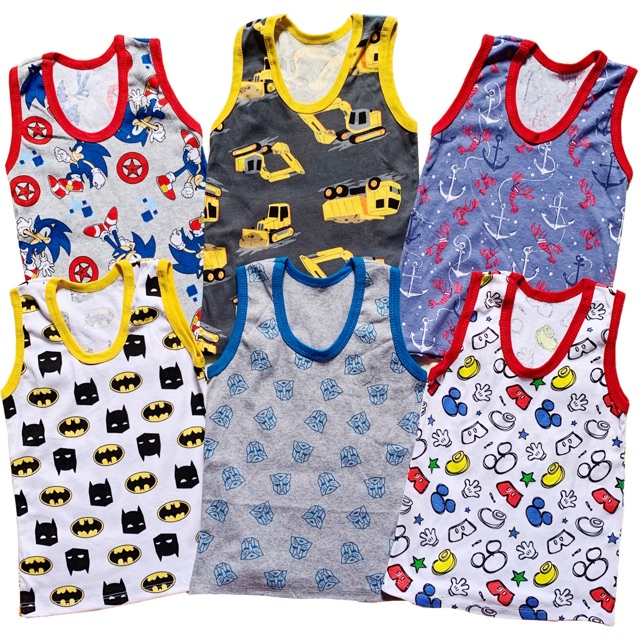 KIDS SANDO FOR BOY(3-5yrs.) | Shopee Philippines