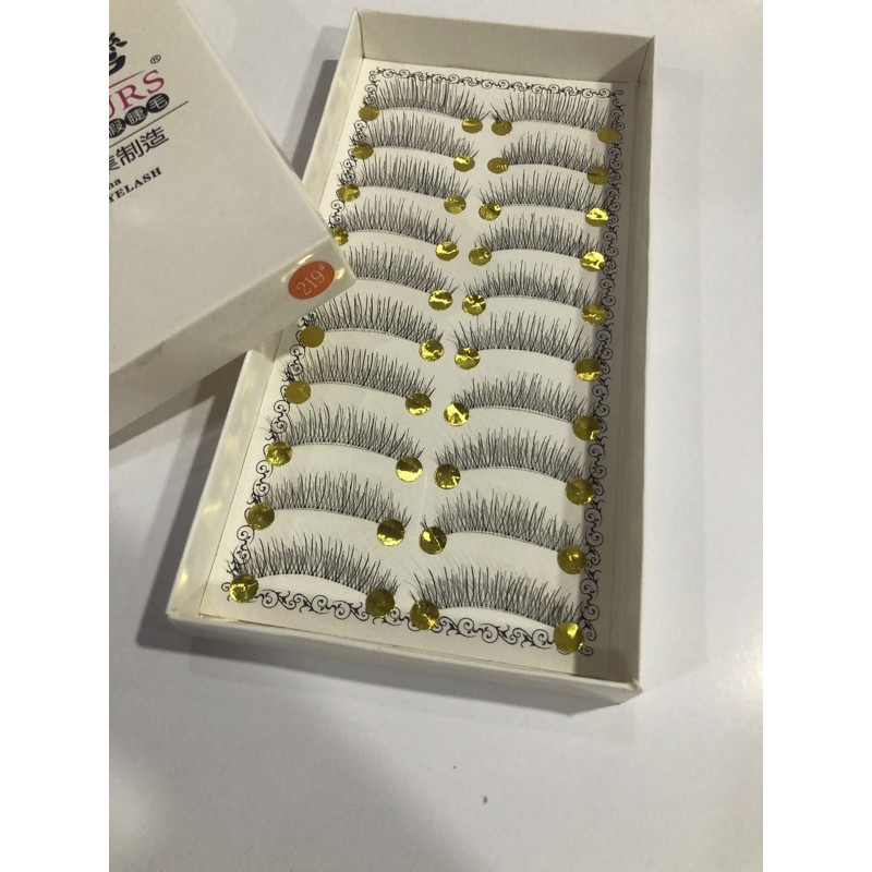 Taiwan Lashes White Box False Lashes Eyelashes 10pair per box 216 217 ...