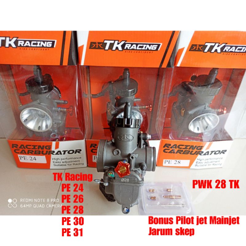 Carburetor Carburetor TK racing PE 24 26 28 30 31 TK racing PWK 24 26 ...
