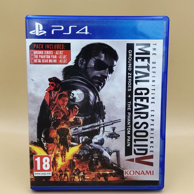 (Used) 2nd Hand ps4 Games: Metal Gear Gear Solid Colour V V : The ...