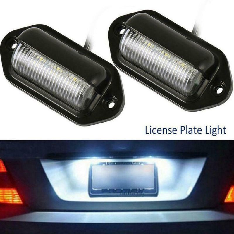 Dk COD car plate light car license plate lamp sold by pair | Shopee ...