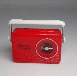 Miniature Mini Small Collectible Vintage Style Red Radio Stereo Toy ...