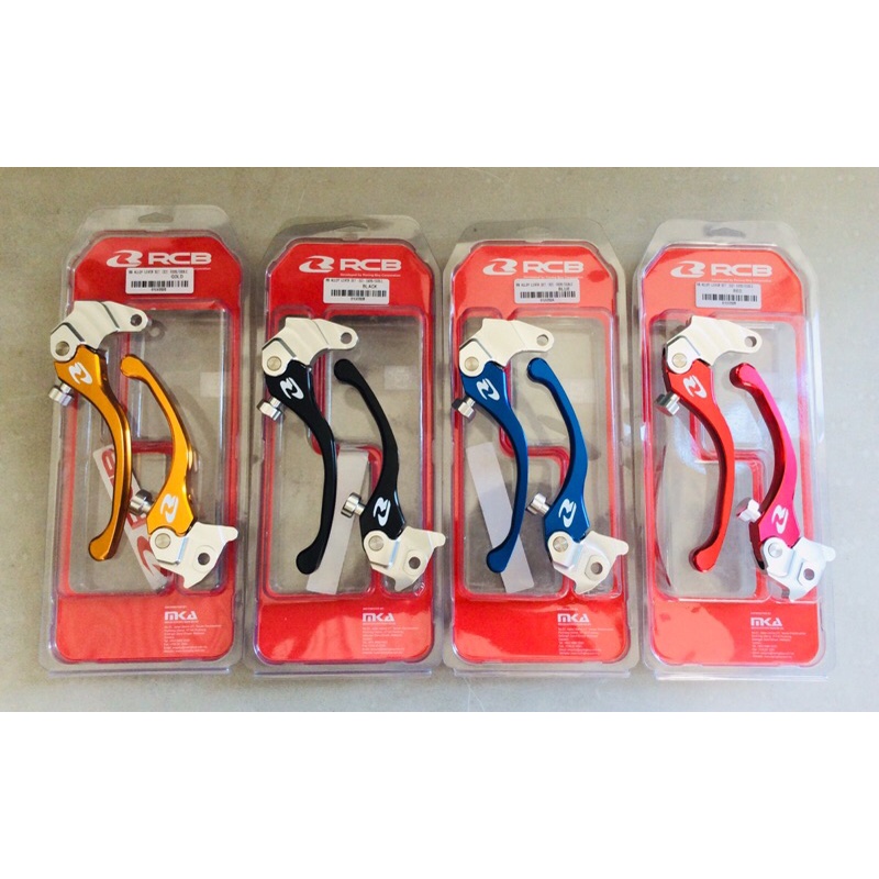 RACING BOY/RCB S2 SERIES LEVER SET L/R FOR EGO/MIO/FINO/SOUL | Shopee ...