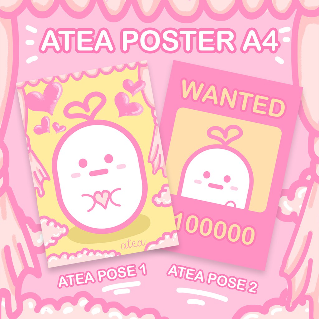 Atea Pose 1 & 2 Poster A4 | Shopee Philippines