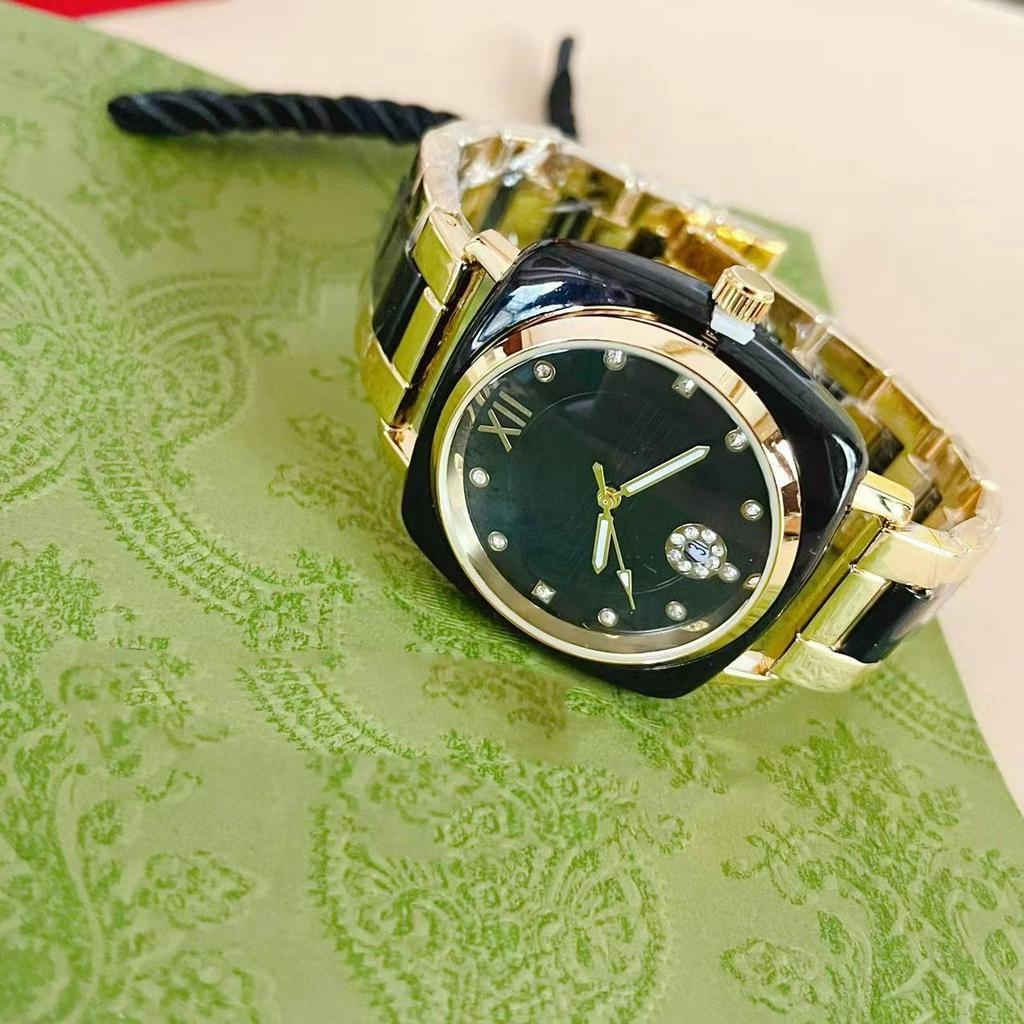 COD Watch square For Women stainless steel On Sale Gold Ladies casual ...