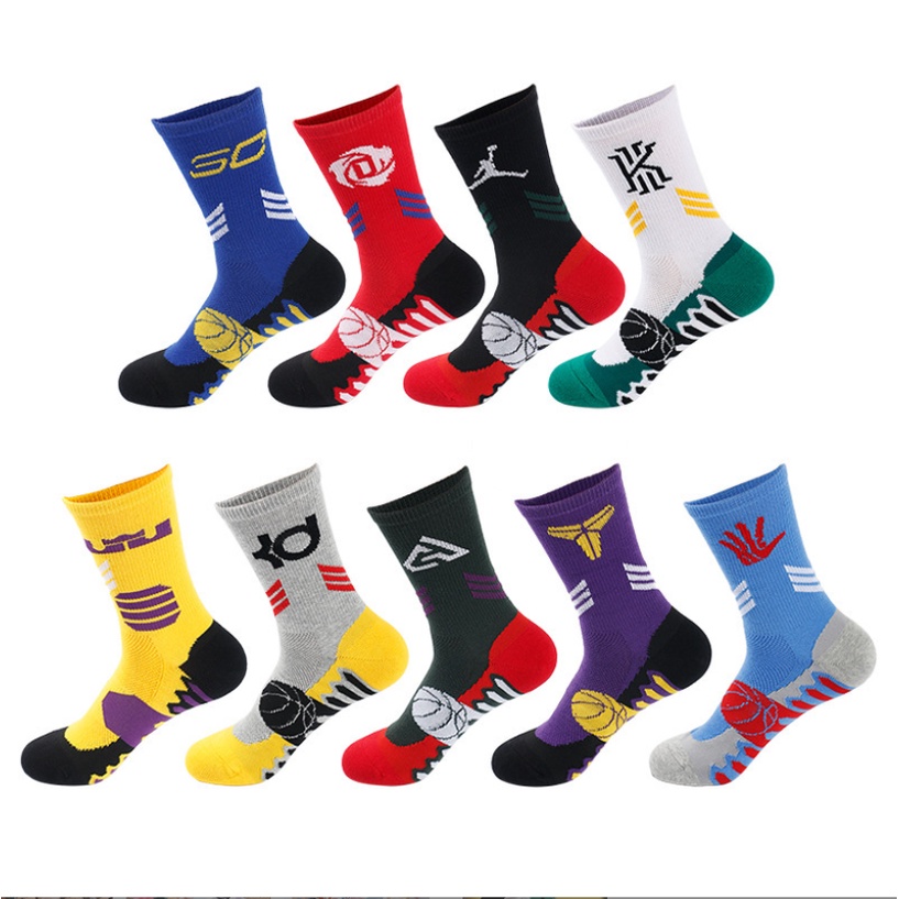 NBA Socks Team Logo Pattern Socks Basketball Socks Lakers Rockets Spurs ...