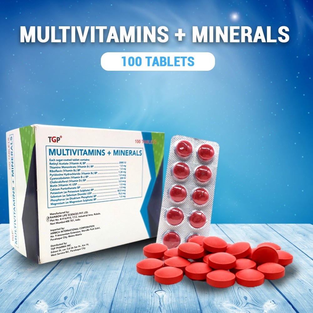 N & S Click Pick Multivitamins + Minerals Tab -100 Tablets/ Box ...