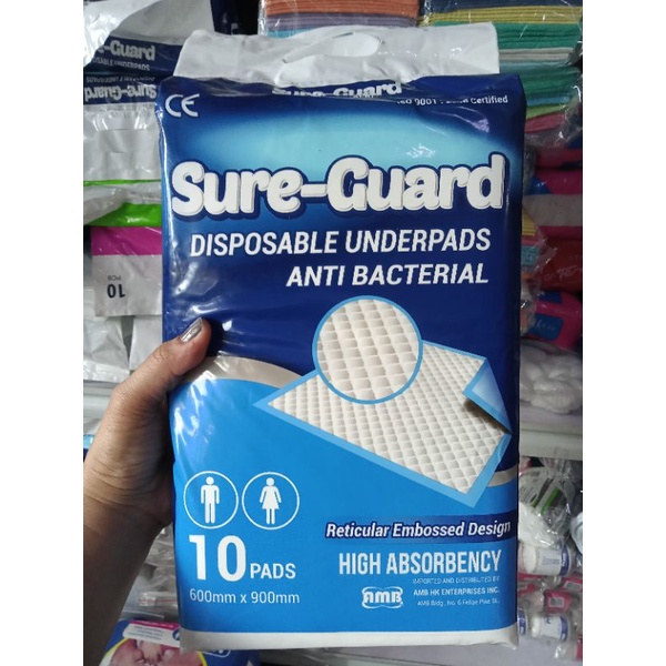UNDERPADS (SURE-GUARD) | Shopee Philippines