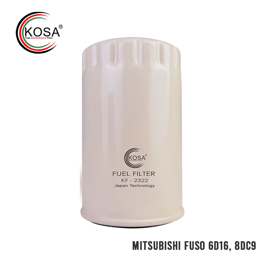MITSUBISHI FUSO 6D16 8DC9 FC-322 TnC PARTS KOSA FUEL FILTER KF-2322 ...