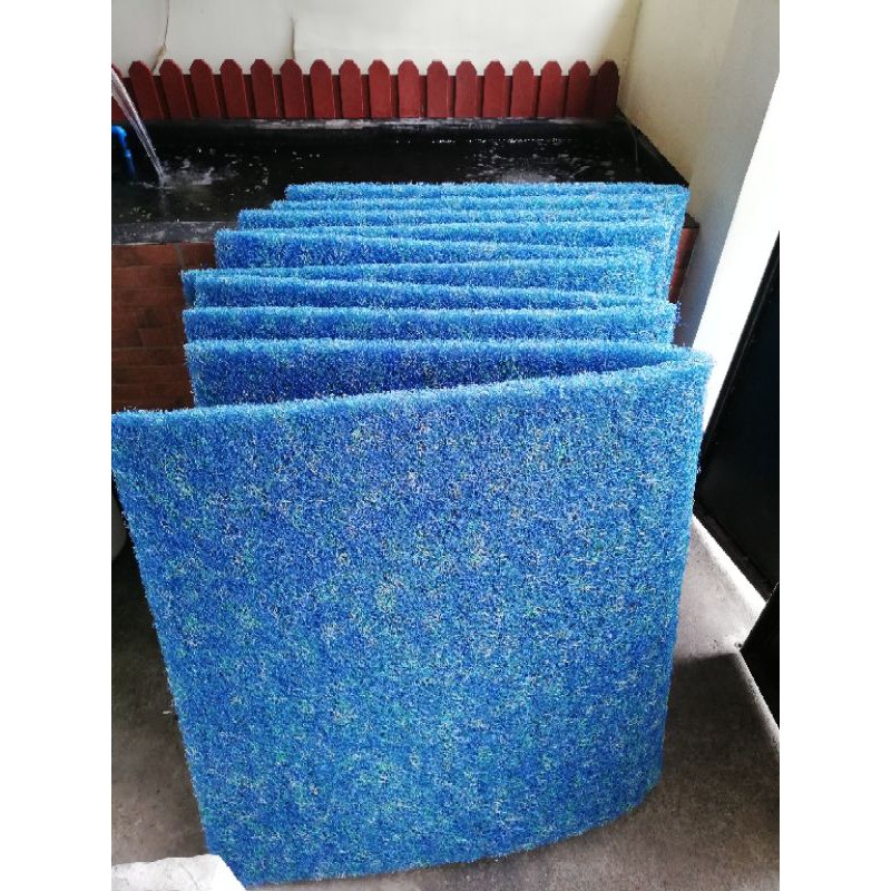 (1x2mx4cm) Koi Pond Filter Japmat Japanese Mat | Matala Type All Blue ...