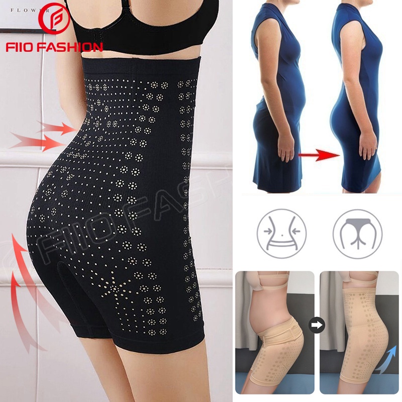 Slimming Panty Girdle Women's High-waisted Belly Abdomen Waistband Traceless Bottoming Underwear ...