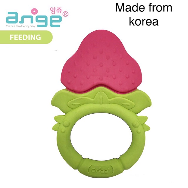 Ange strawberry teething ring BPA free | Shopee Philippines