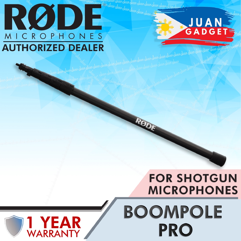 Rode Boompole Pro, Carbon Fiber Boom Pole (10') | JG Superstore ...
