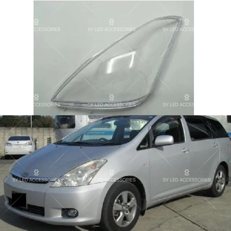TOYOTA WISH 2002 2003 2004 PFL HEADLAMP COVER HEADLAMP LENS HEADLIGHT CASING (ONE PAIR) | Shopee ...