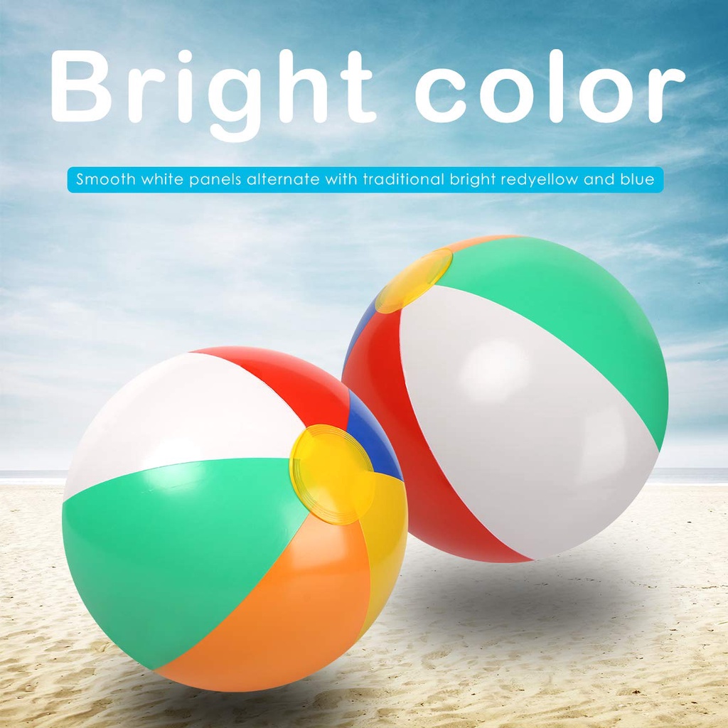 BABA Swimming Beach Ball Children Summer Inflatable Playing Ball ...