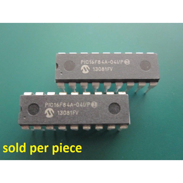 PIC16F84A-04I/P PIC16F84A 16F84A MICROCHIP DIP-18 EEPROM (sold per ... PIC16F84A-04I/P PIC16F84A 16F84A MICROCHIP DIP-18 EEPROM (sold per ...