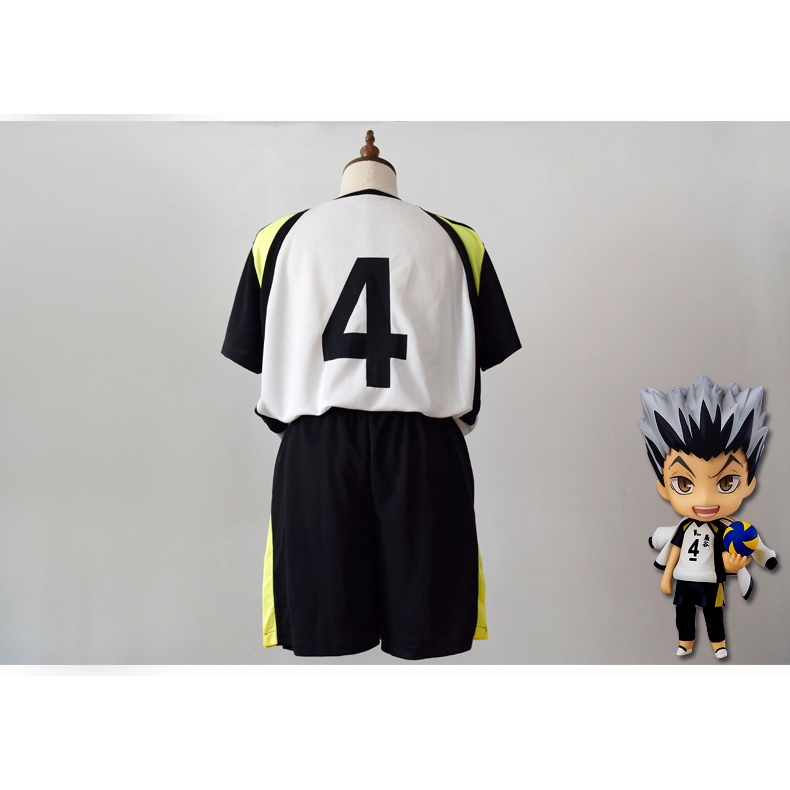 No.5 Akaashi Keiji No.4 Bokuto Koutarou Volleyball Uniform Cosplay ...