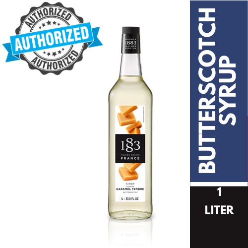 MAISON ROUTIN 1883 BUTTERSCOTCH SYRUP 1 LITER | Shopee Philippines