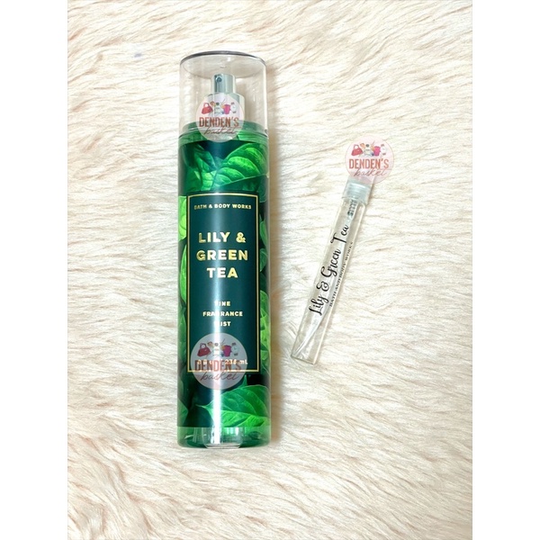 Bath and Body Works LILY & GREEN TEA REFILL 10 ml only | Shopee Philippines