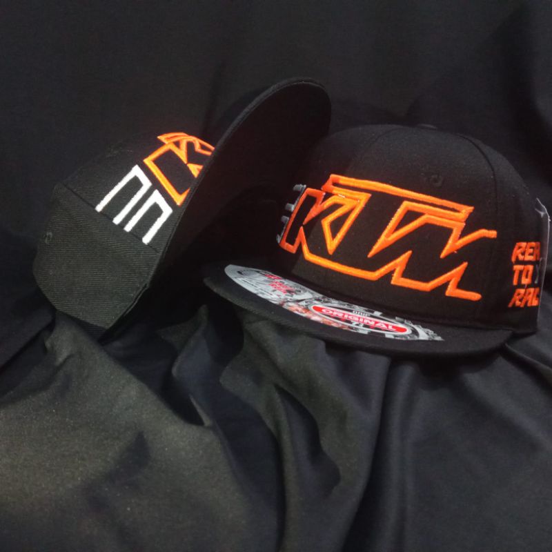 Ktm STRIP Hat/77/ KTM SNAPBACK Hat/ SNAPBACK Hat/ RACING Hat/ HIPHOP ...