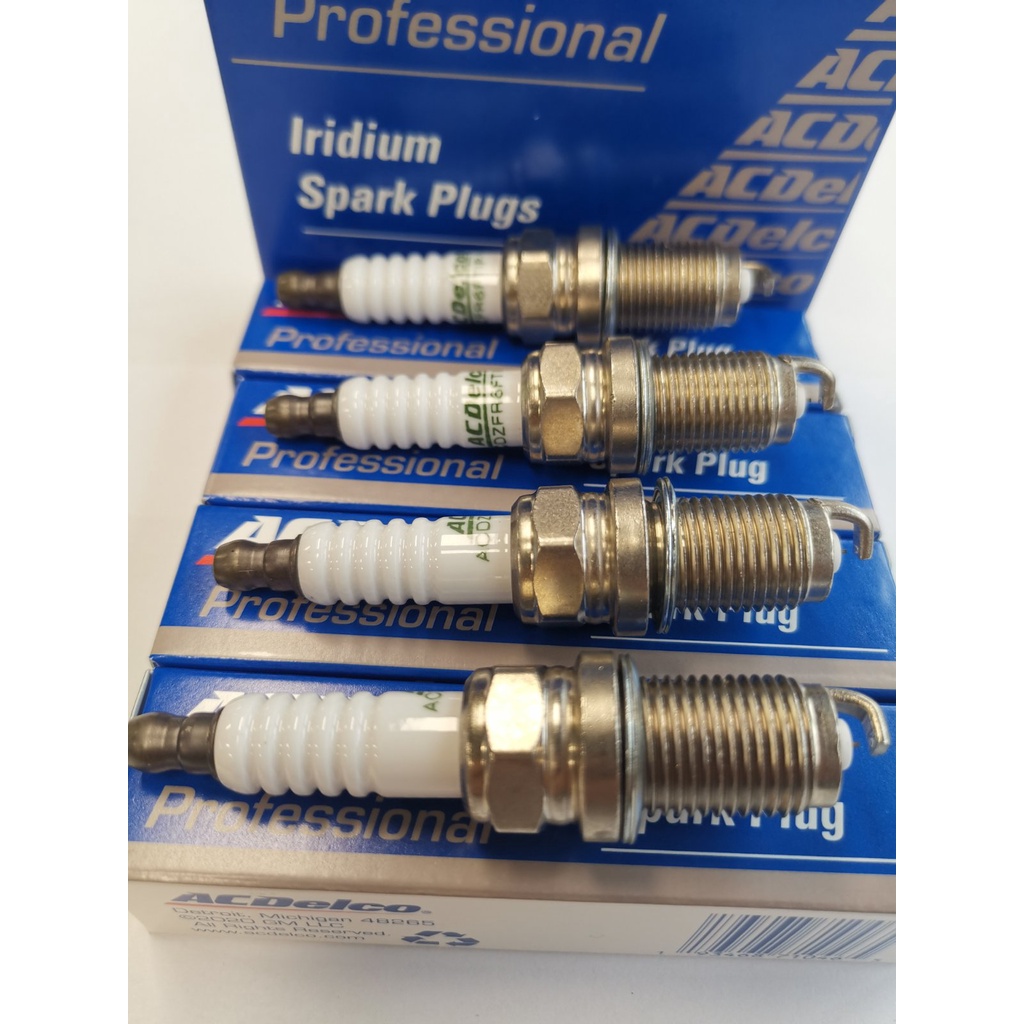 ACDelco Iridium Spark Plug Set ( 4 pcs ) for Chevrolet Sonic 1.4L PN ...