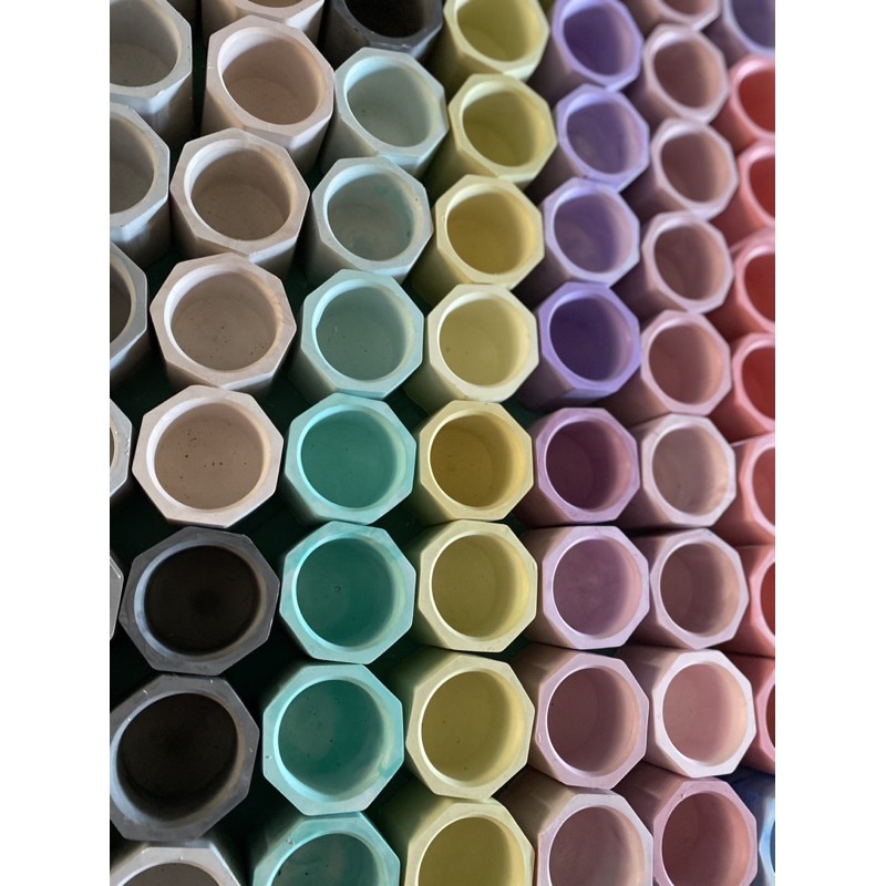 11 pcs mini octagon for only 100 pesos souvenir pots | Shopee Philippines