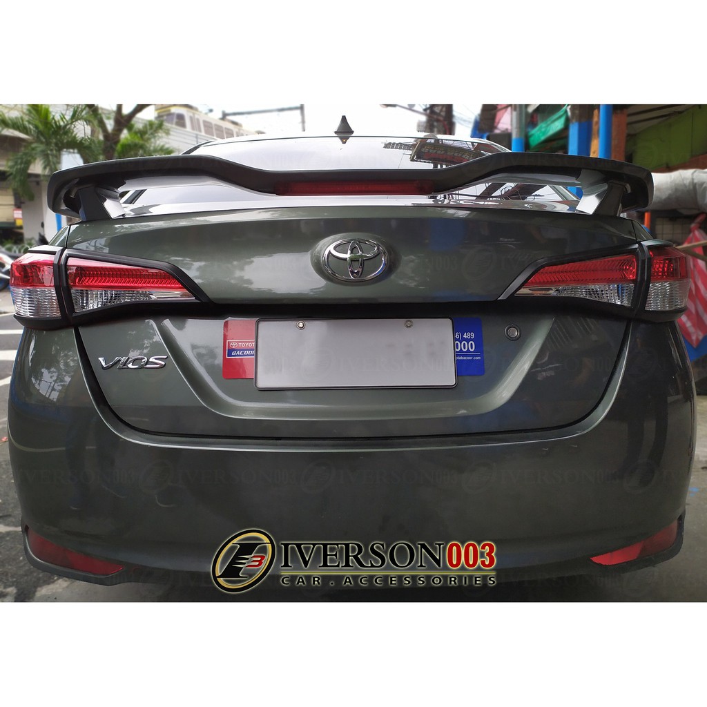 Modulo Spoiler with 3rd Brakelight for Toyota Vios | Shopee Philippines
