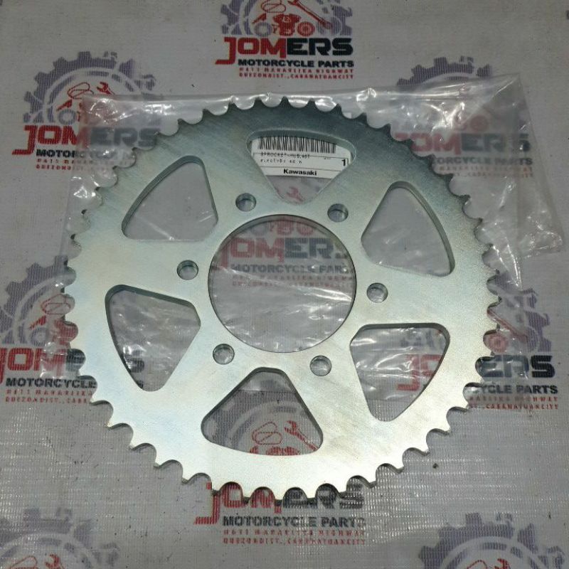 42041-0087 ER6N ER6F NINJA 650 VERSYS 650 VULCAN S 650 Z650 REAR SPROCKET 46T 520 | Shopee ...