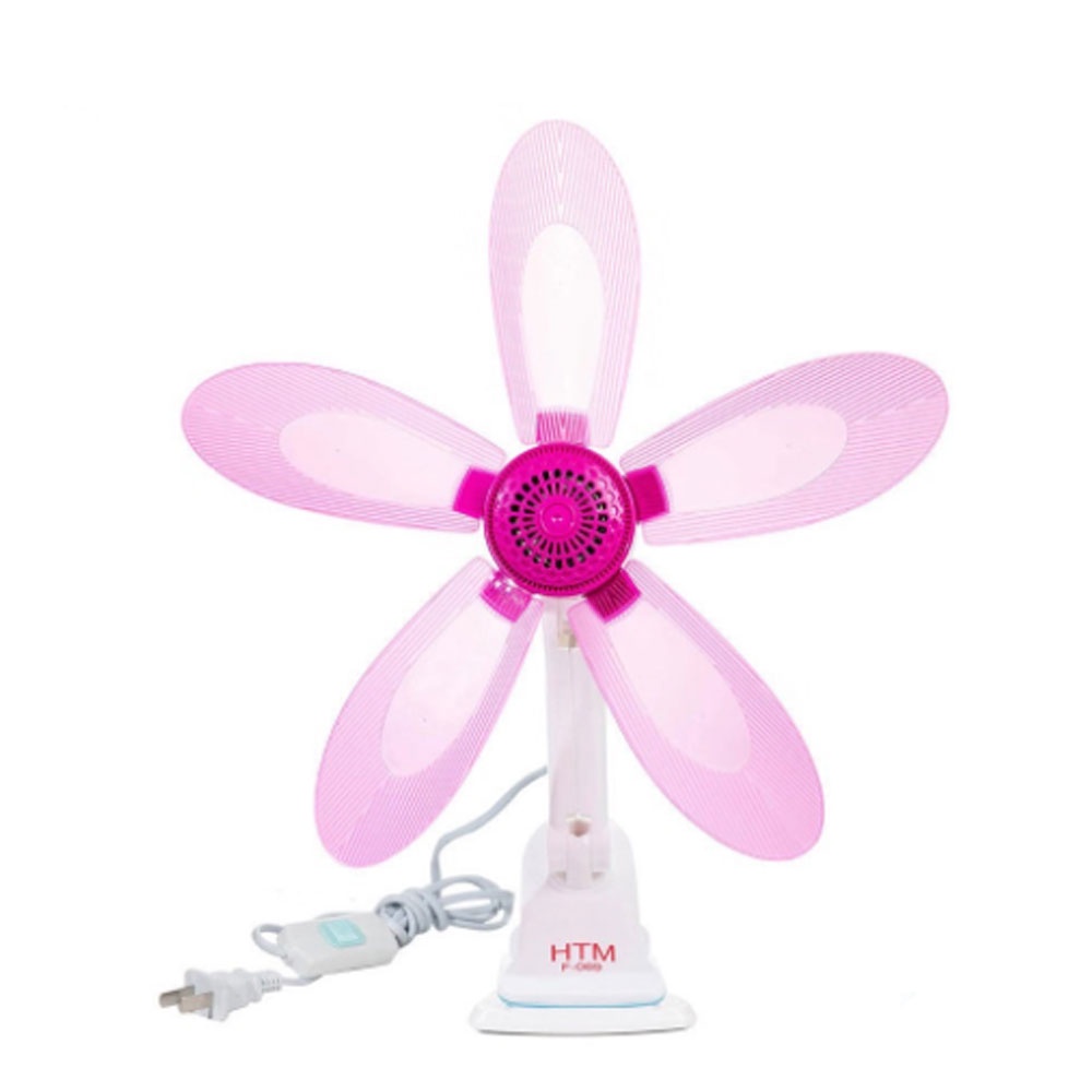 Avinas Clip Wall Stand Fan Portable Clip Electric Mini Fans Five Leaf ...