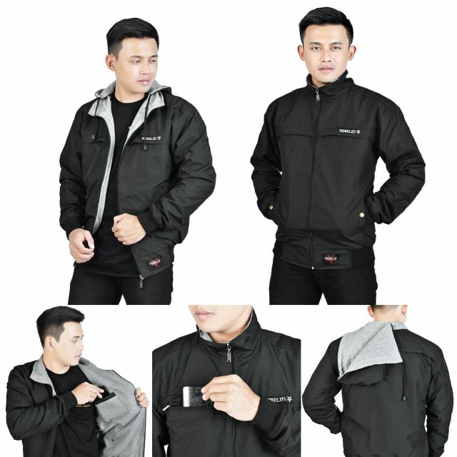 Original rebel id parachute jacket | Shopee Philippines