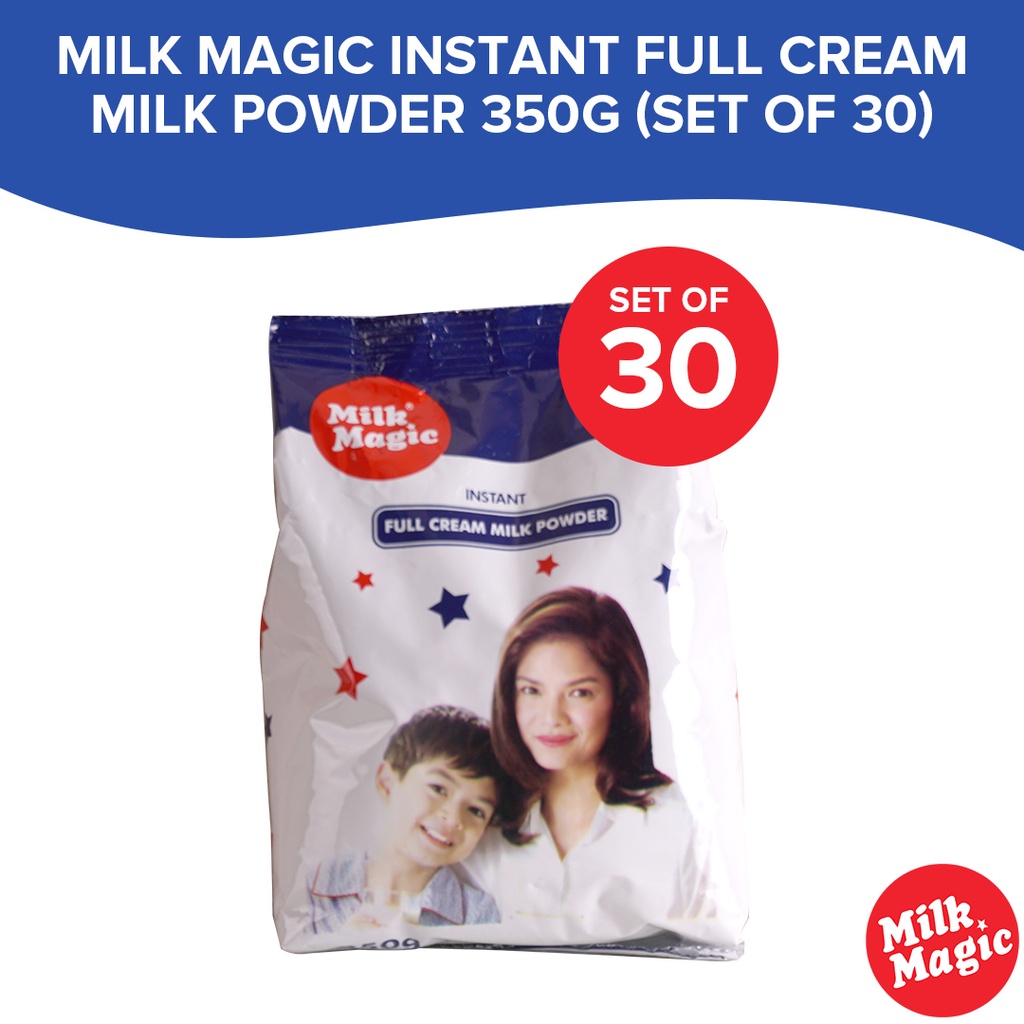 Milk Magic - Instant Full Cream Milk Powder 350g (Set of 30) - EXP Date ...