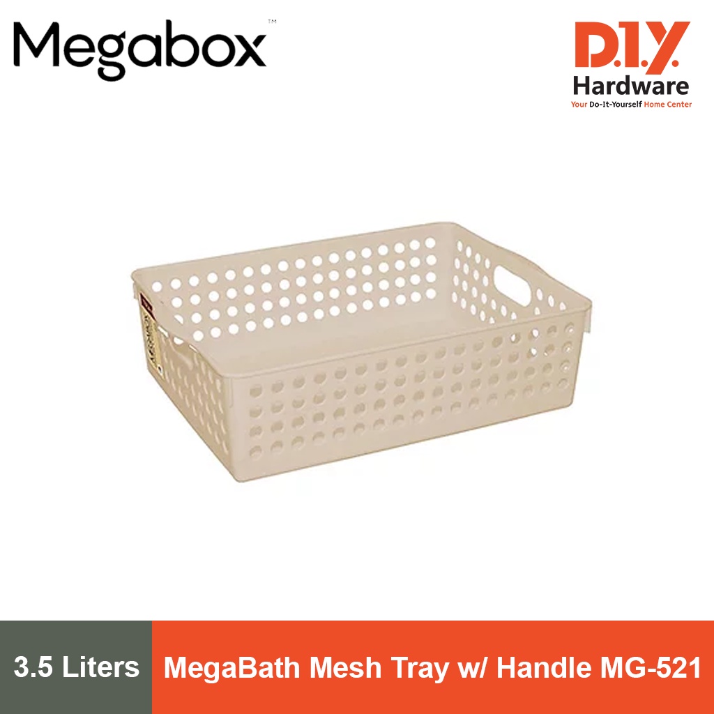 Megabox MegaBath Mesh Tray w/ Handle | Shopee Philippines