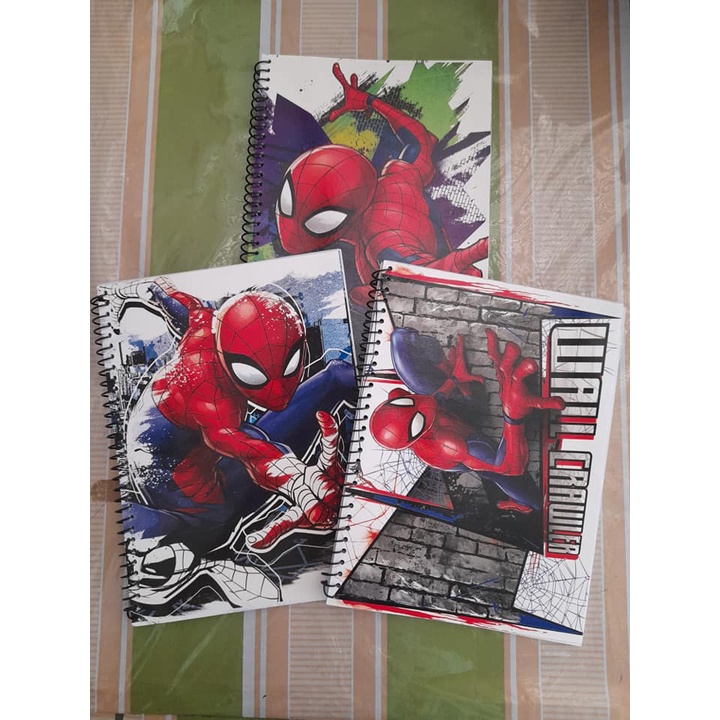 Spiderman Character Notebooks | Shopee Philippines