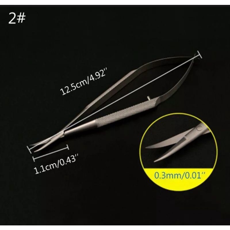 Micro cuticle scissors Microscopic Cutting Tool Nipper | Shopee Philippines
