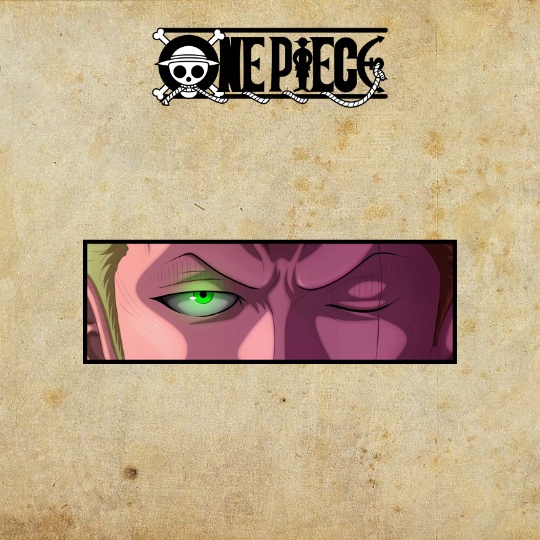 ONE PIECE Eye Slap Sticker 4 INCHES - VINYL STICKER WITH FREEBIES ...