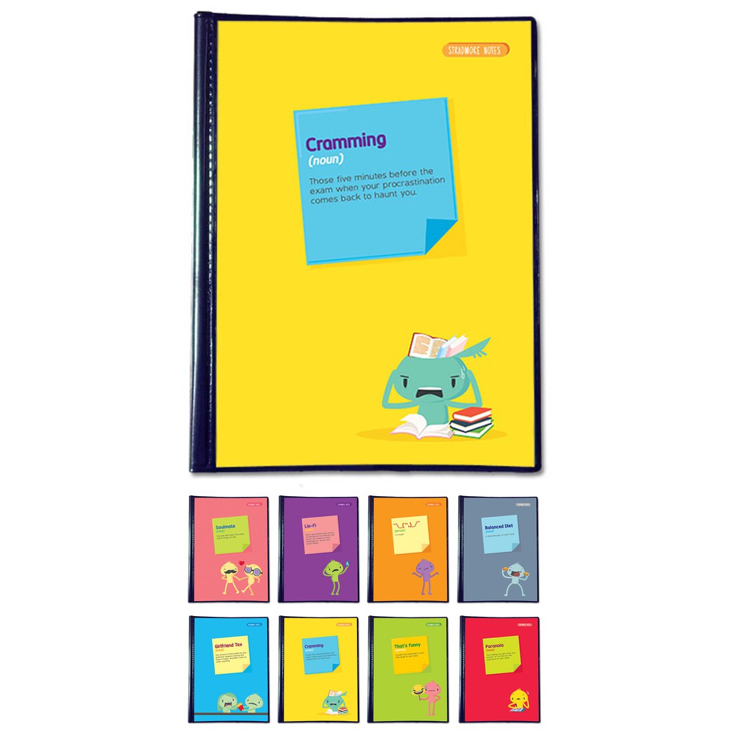 Stradmore TeenSpeak WirePin Binder / Zipbook S18 (Assorted Only ...